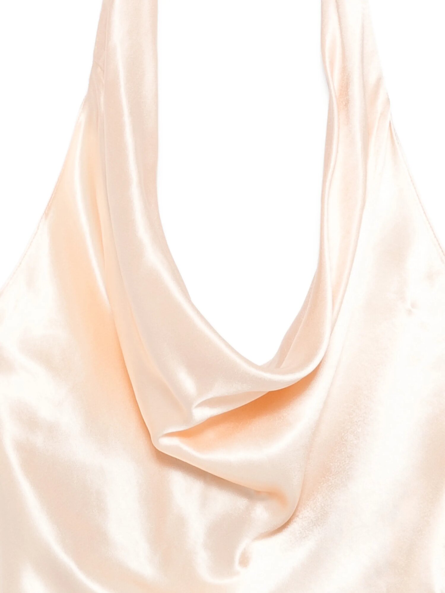 Топ PATRIZIA PEPE Halterneck satin top, размер 44, разноцветный — фото 1