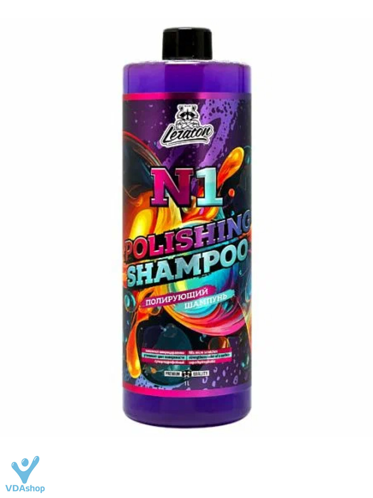 Полирующий шампунь LERATON N1 1л. (автошампунь для ручной мойки)