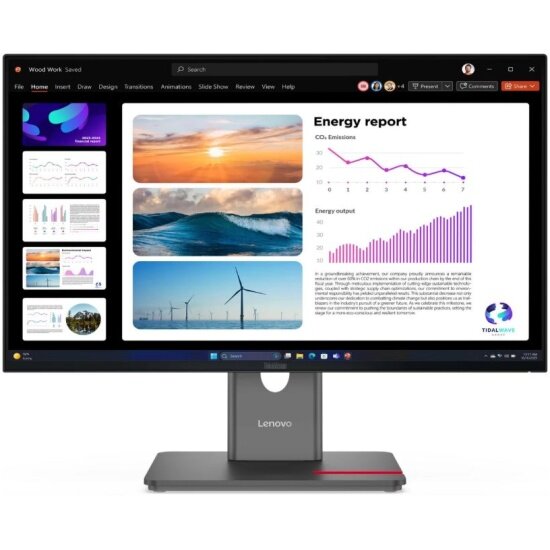 Монитор Lenovo ThinkVision P24Q-40 23.8“ Black (64B2GAT1EU)