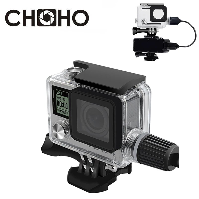 Водонепроницаемый чехол для GoPro Hero 3+ / 4 CHOHO