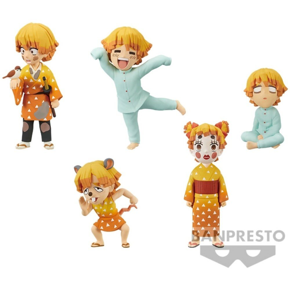 Фигурка Banpresto World Collectable Figure Demon Slayer: Kimetsu No Yaiba Zenitsu Agatsuma (1 шт) BP18772