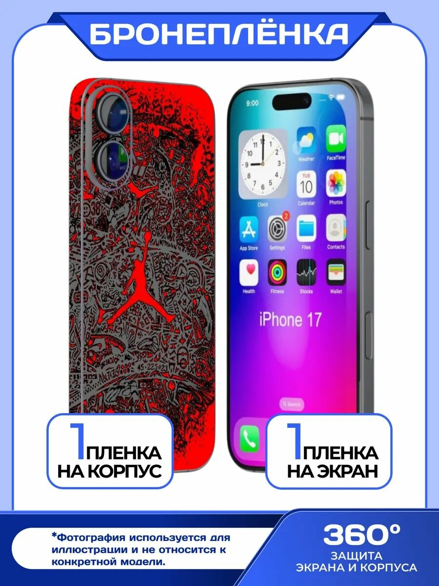 Пленка на экран и корпус для iPhone 17