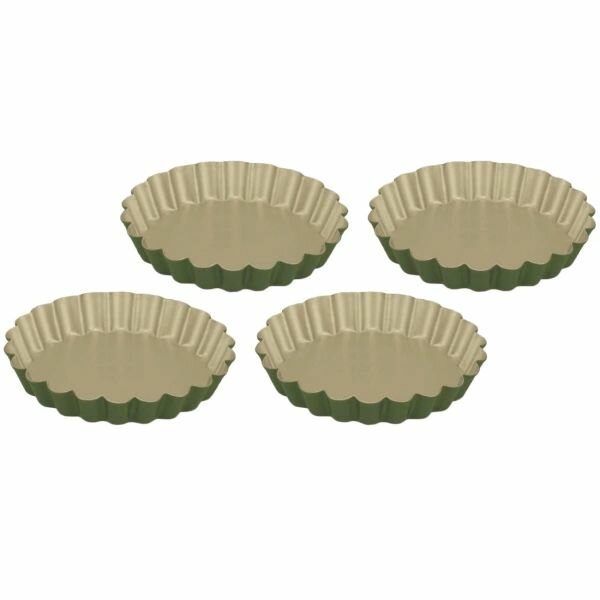 Форма для выпекания (металл) Guardini Bake Natural 4 шт 12 см