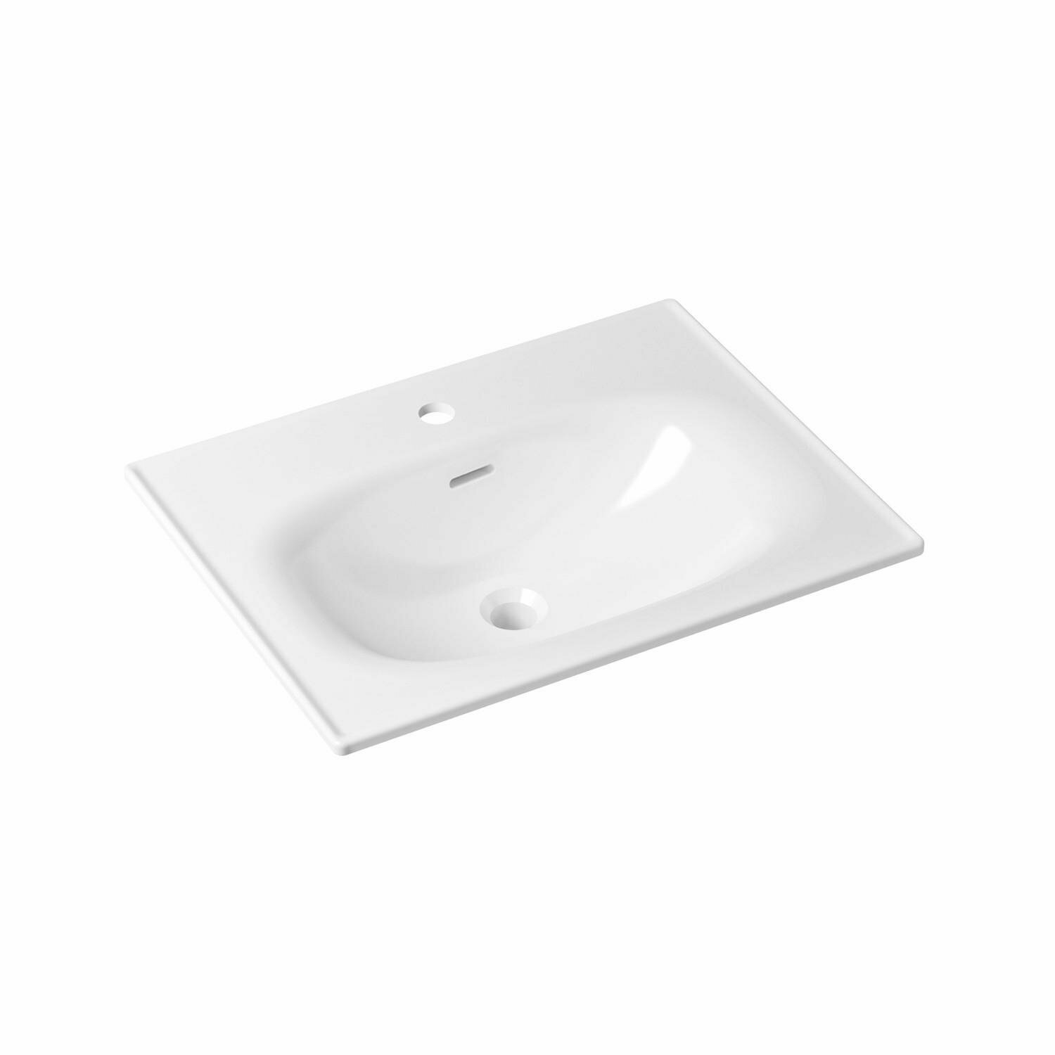 Раковина Lavinia Boho Bathroom Sink 60 33312010 белая глянцевая, керамика