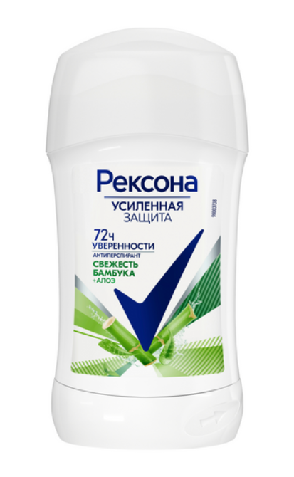 Дезодорант стик женский Рексона Алоэ и свежесть бамбука, 40 мл