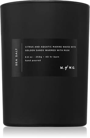 Свеча DW Home M. of W.G. Sea Salt, ароматическая, 250 г, бежевый