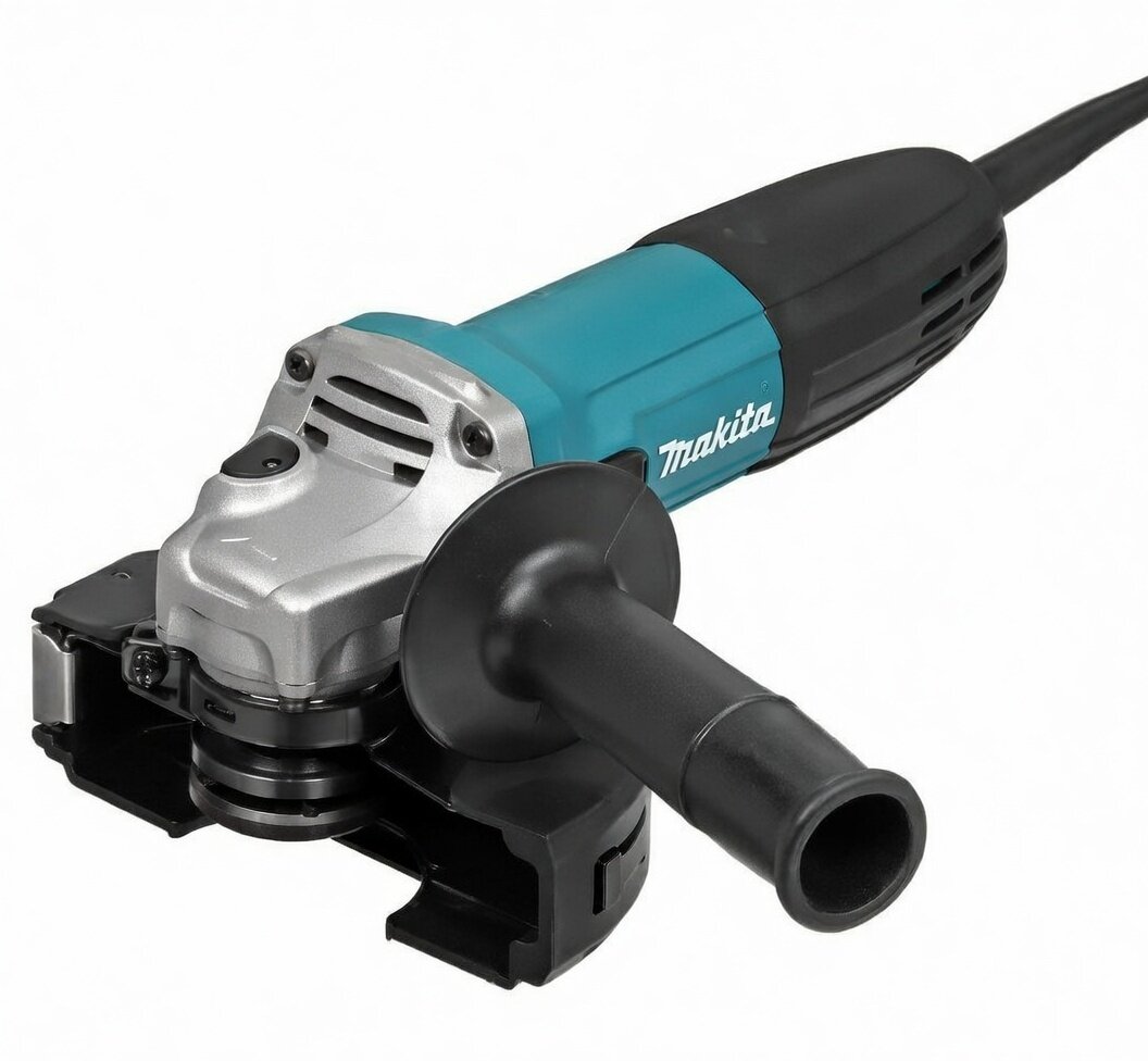 Угловая шлифмашинка Makita GA5040C, профессиональная, 1400Вт, 11000об/мин, защитный кожух