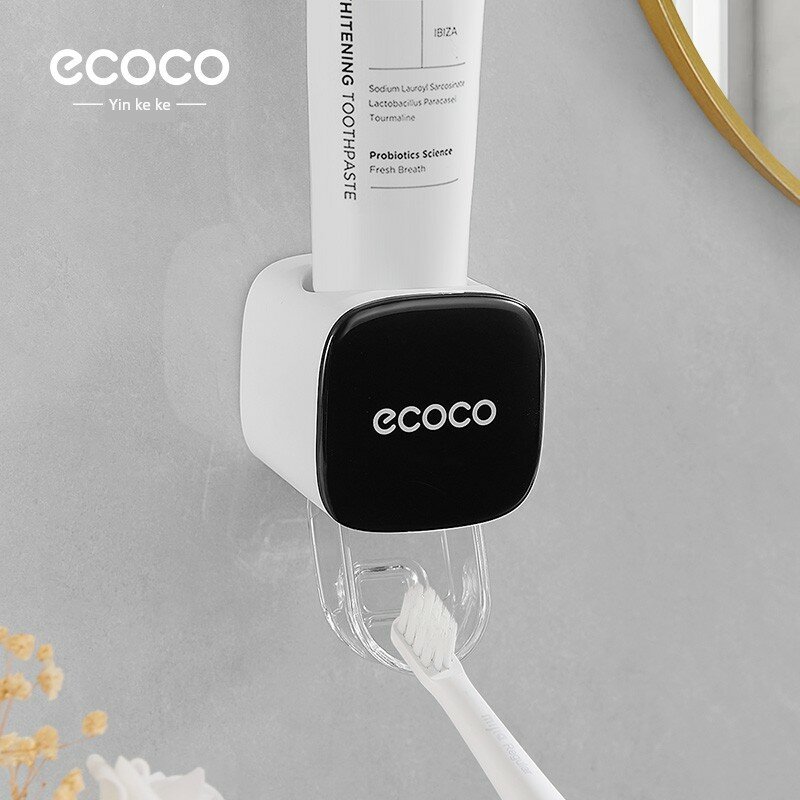 Держатель для зубных щеток ecoco/ECOCO, настенный органайзер для стаканов для полоскания рта без сверления, настенный