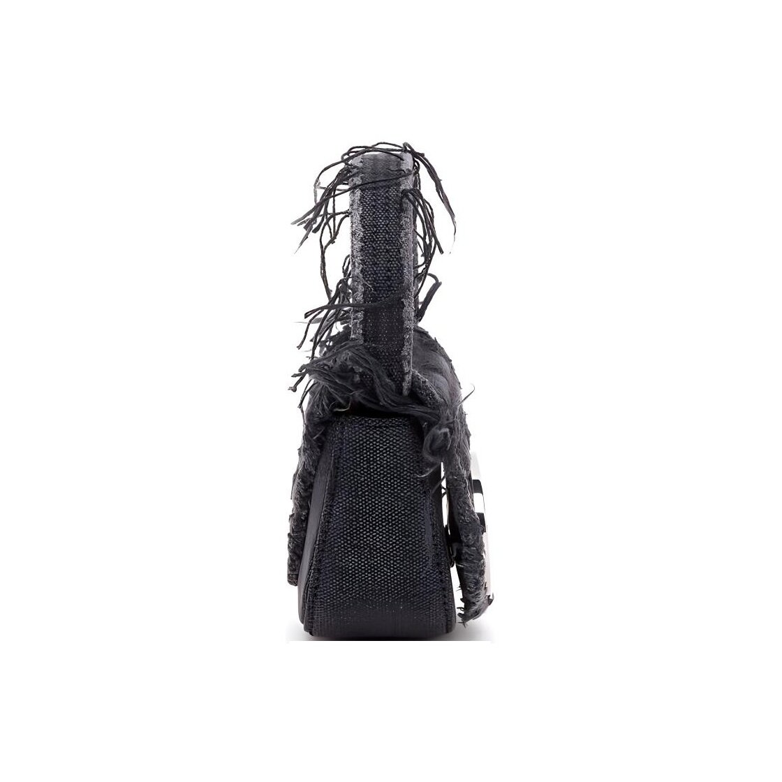Сумка DIESEL, фактура матовая, black — фото 1