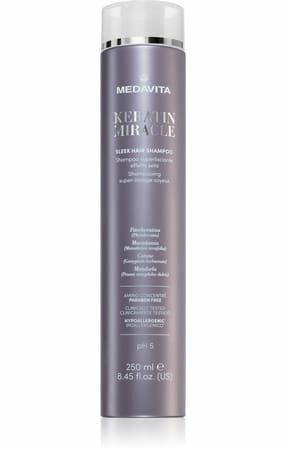 Шампунь для волос Medavita Keratin Miracle Sleek Hair Shampoo, 250 мл
