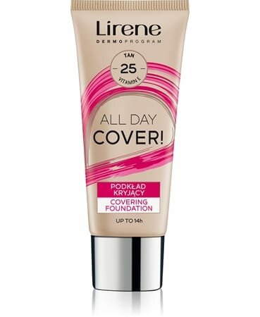 Тональный крем Lirene Vitamin E, оттенок 25 Tanned, 30 мл