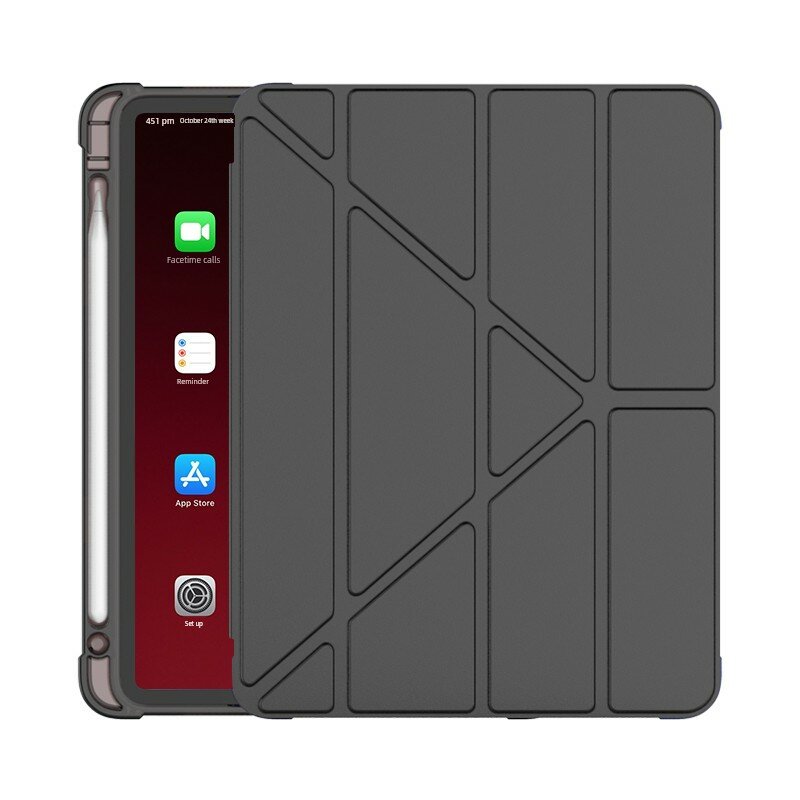 Защитный чехол для iPad 2025 Pro 11inch Pro 12,9 дюйма 2017/2018, защитный чехол 2-го поколения с гнездом для стилуса,