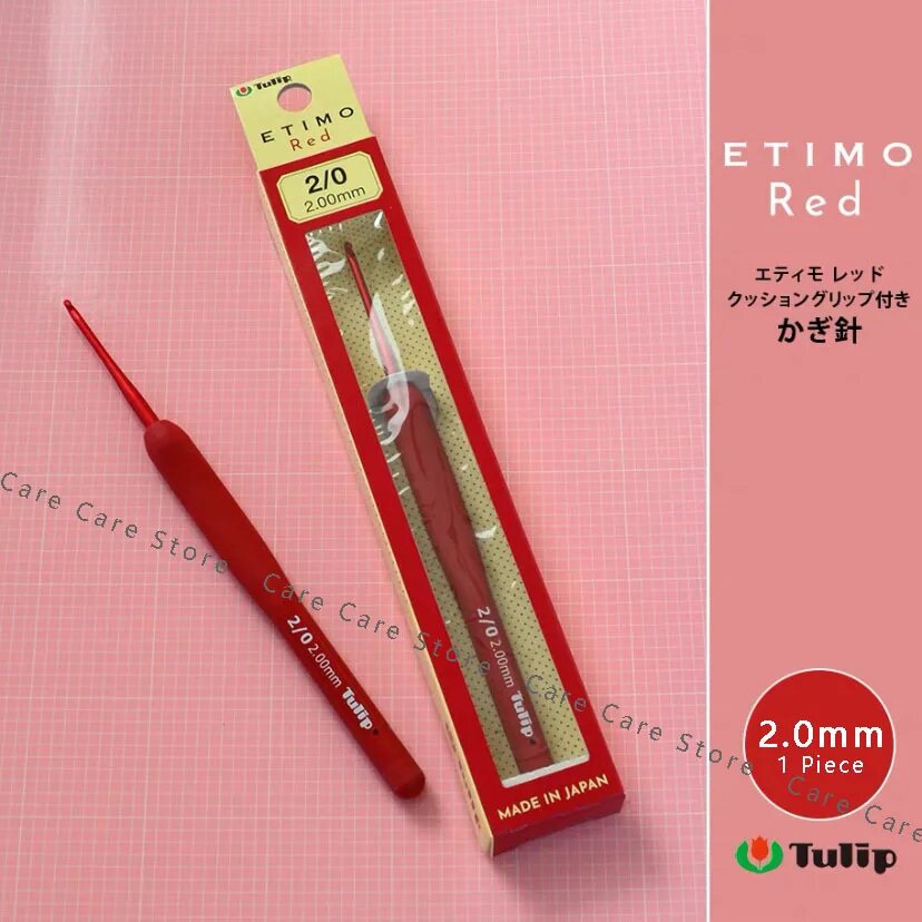 Крючок для вязания Tulip Etimo Red 2.0 мм