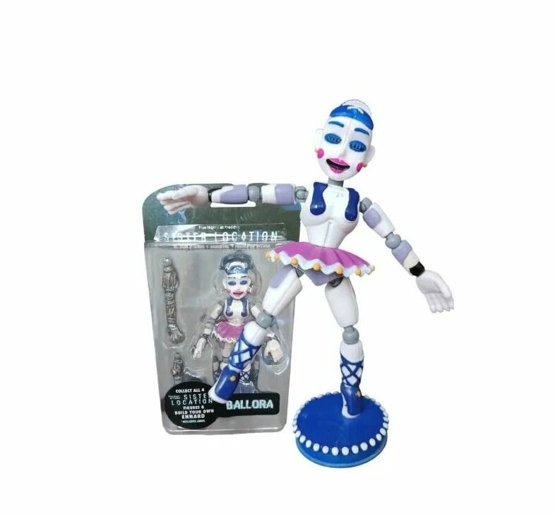 Игрушка Funko "Баллора фнаф", шарнирная, коллекционная, для детей 7-9 лет