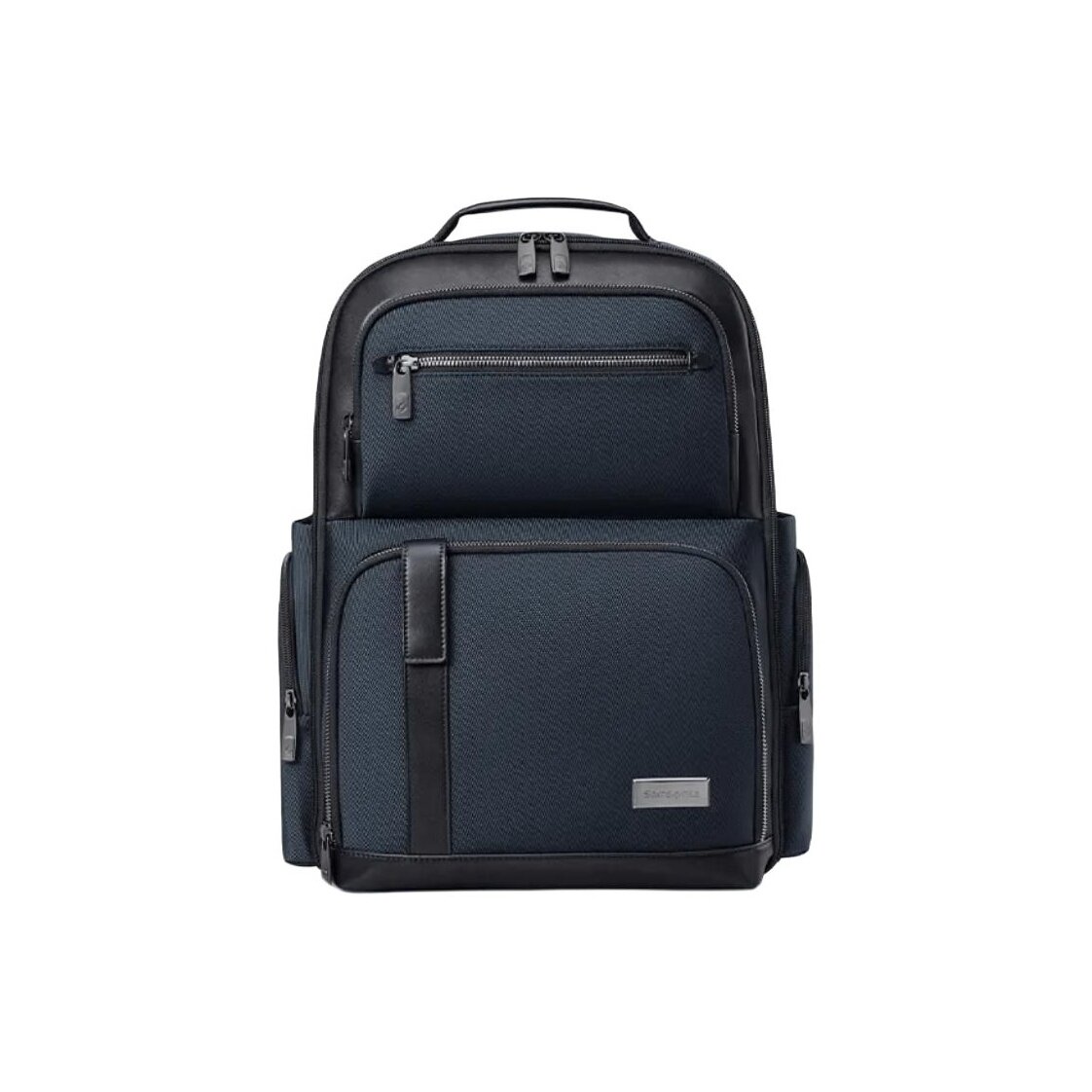 Сумка Samsonite, фактура стеганая, marine blue — фото 1