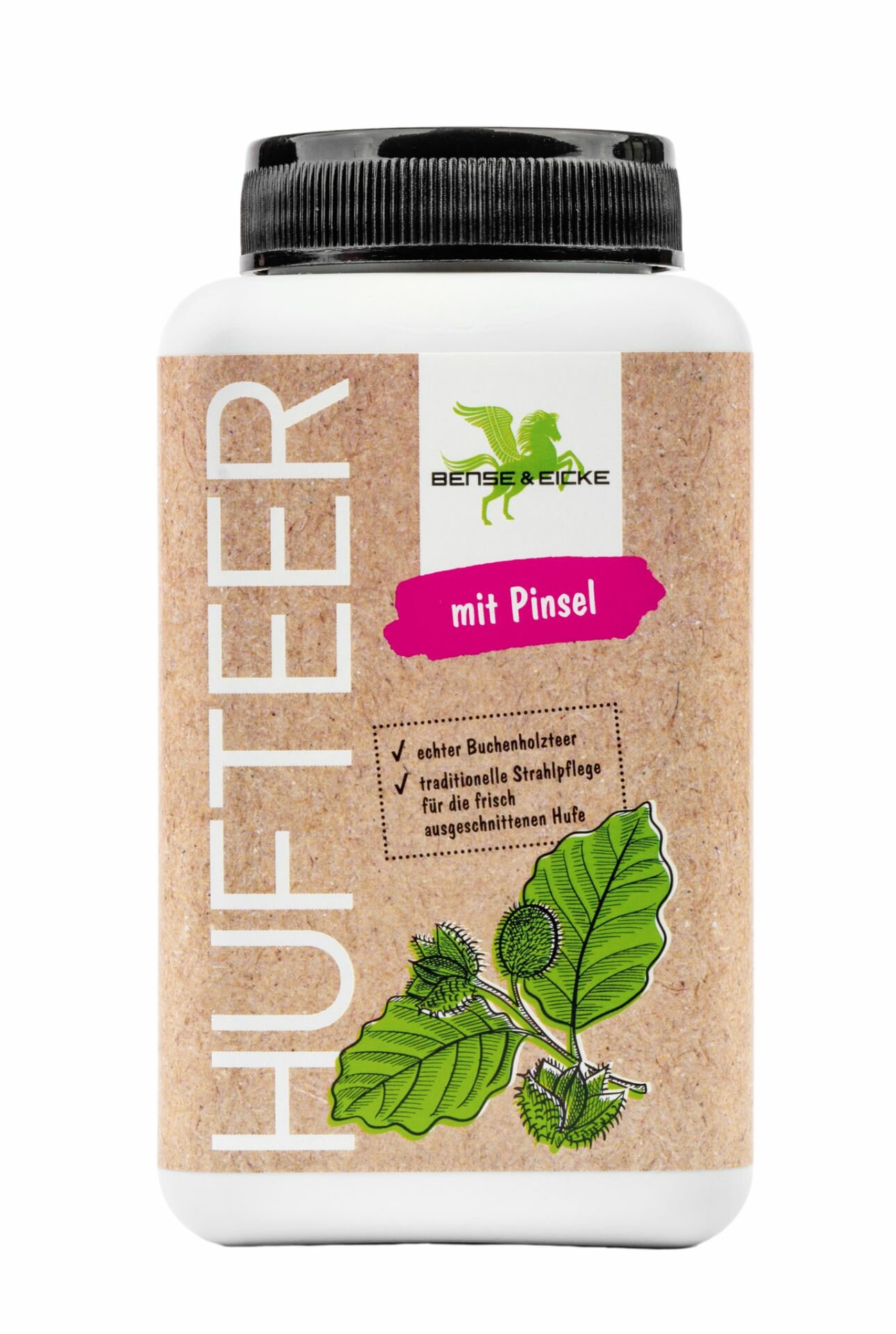 Копытный деготь HUFTEER с кисточкой (BENSE, Германия) 500 г