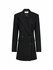 Пальто Salvatore Ferragamo Double breasted blazer, размер 42, black / black