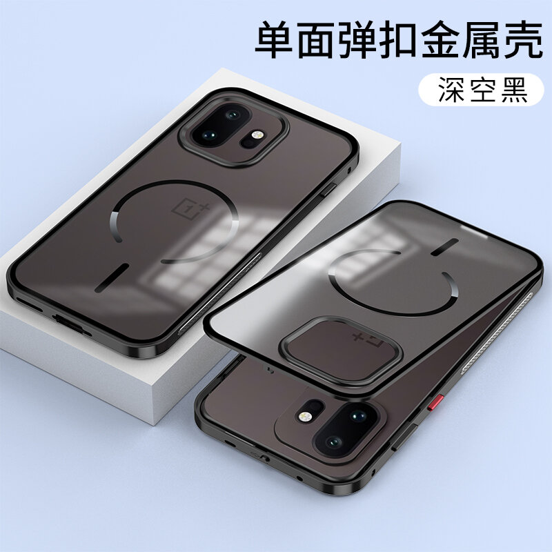 Чехол для OnePlus 15T/Оне Плас 15T, soft touch, чехол-кардиомонитор, металл, поликарбонат (PC), защита камеры, ударопрочный, усиленные углы, OnePlus, OnePlus 15T, black,
