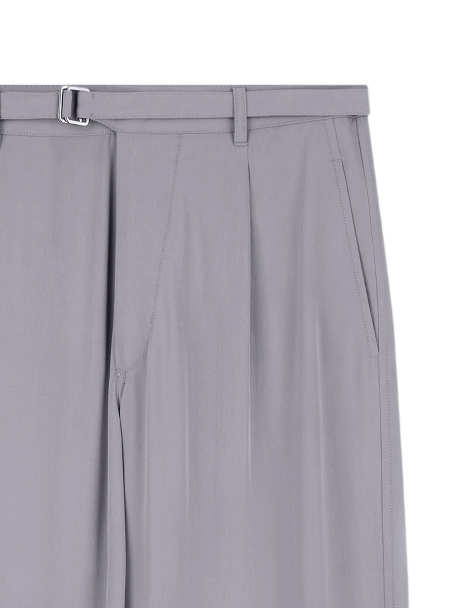 Брюки GIORGIO ARMANI Pleated belted trousers, размер 48 — фото 1