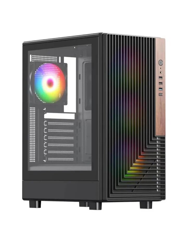 Корпус для ПК ACD Citadel 101 черный, Mid Tower без блока питания