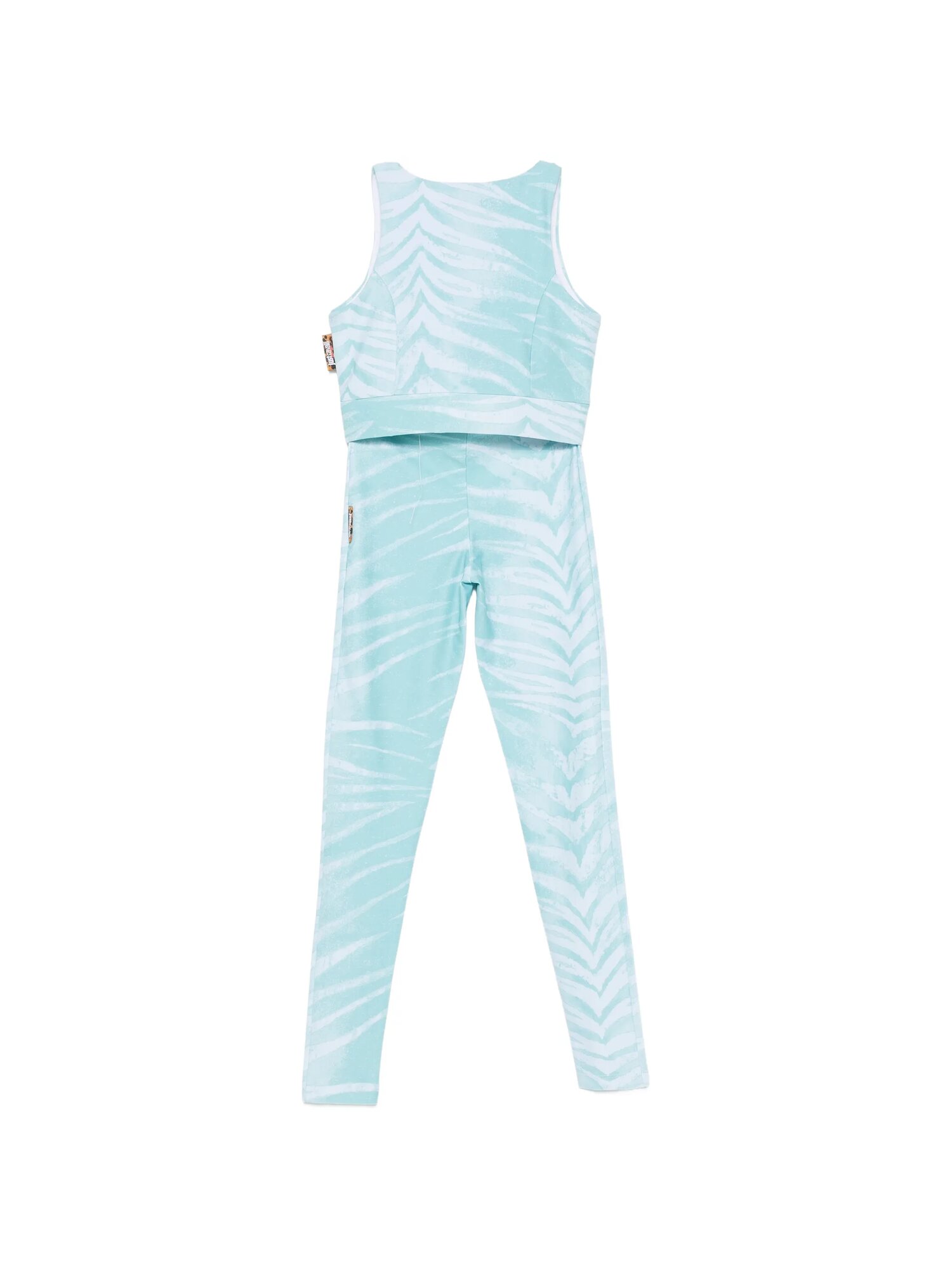 Комбинезон Just Cavalli Tiger-pattern tracksuit, размер 14 лет, Синий принт — фото 1