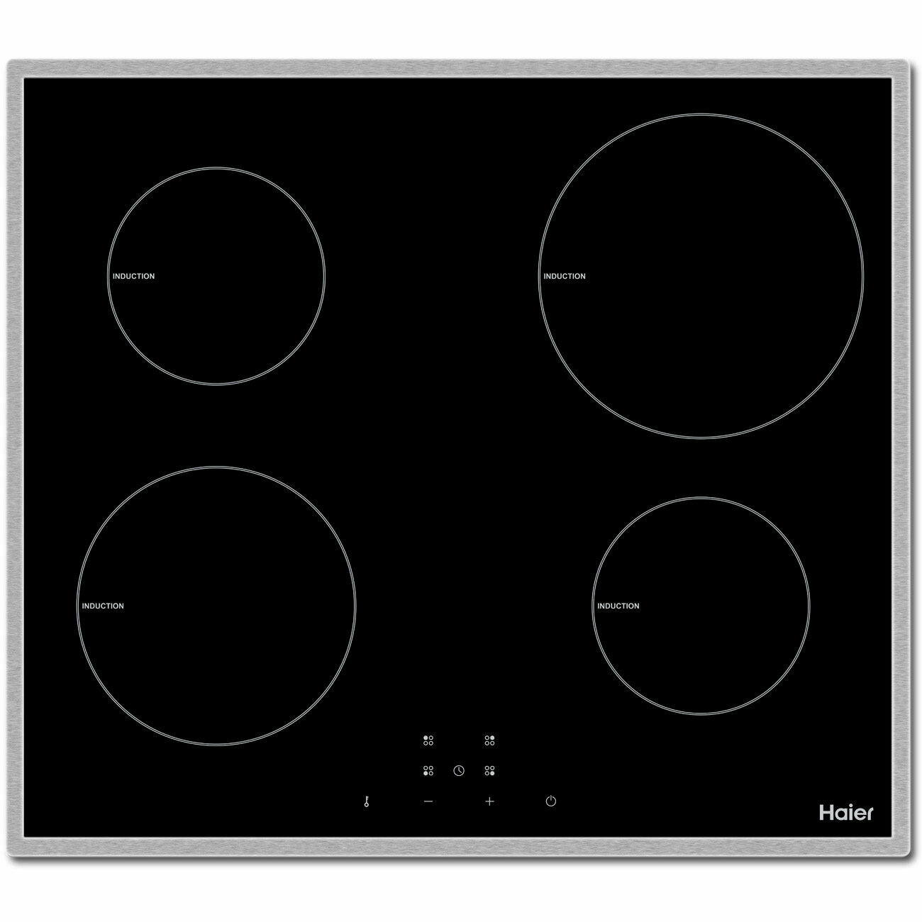 Индукционная варочная панель Haier HHX-Y64NFB, 4 конфорки, стеклокерамика