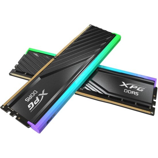 Оперативная память Adata 32Gb DDR5-6000 DIMM LANCER BLADE Black RGB (AX5U6000C4816G-DTLABRBK)