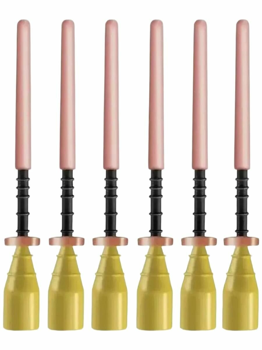 Thermafil ProTaper-обтураторы гуттаперчевые 36 мм, F1, (жёлтые) 6 шт.