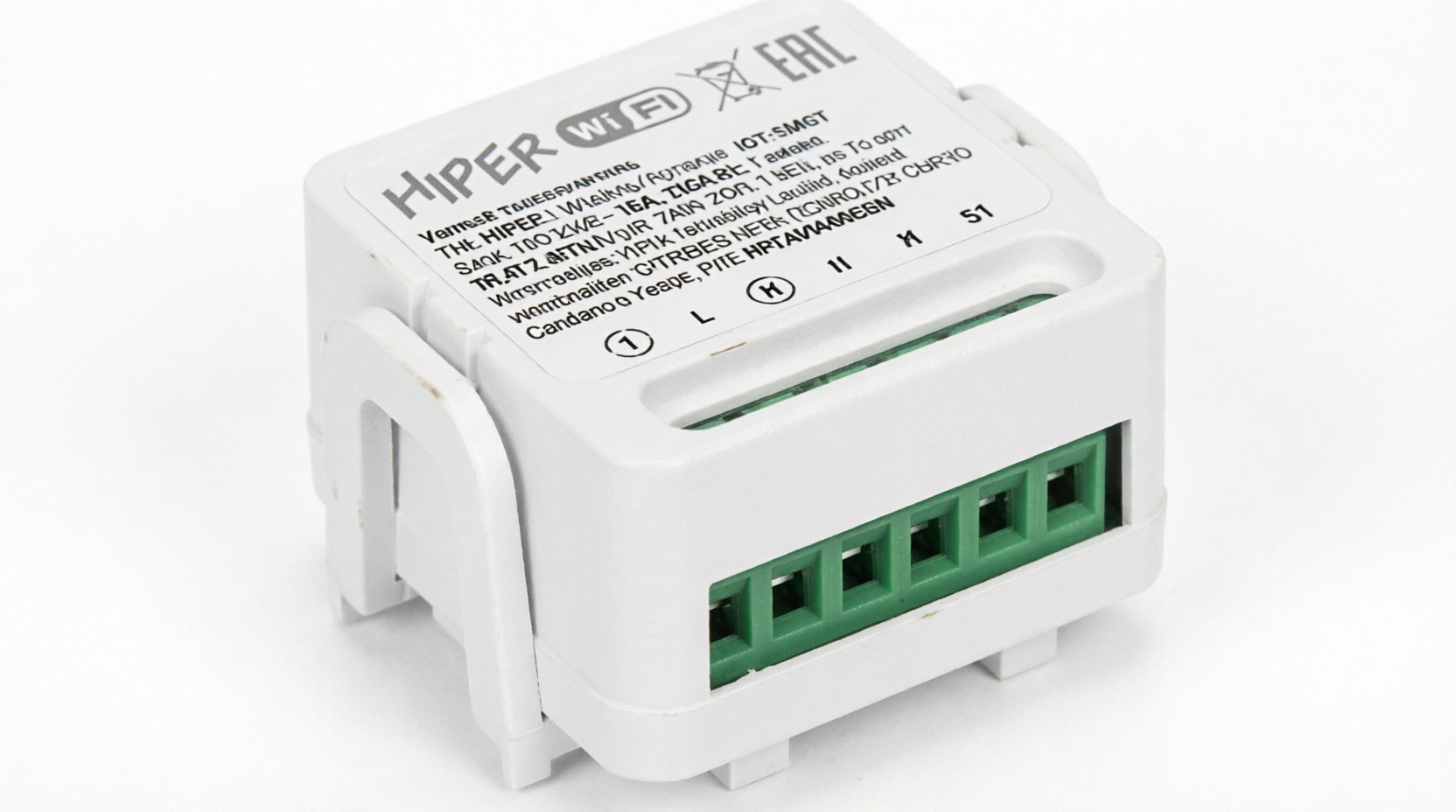 Реле умное HIPER IOT-SM01, с Wi-Fi, голосовое управление, для Яндекс, Google