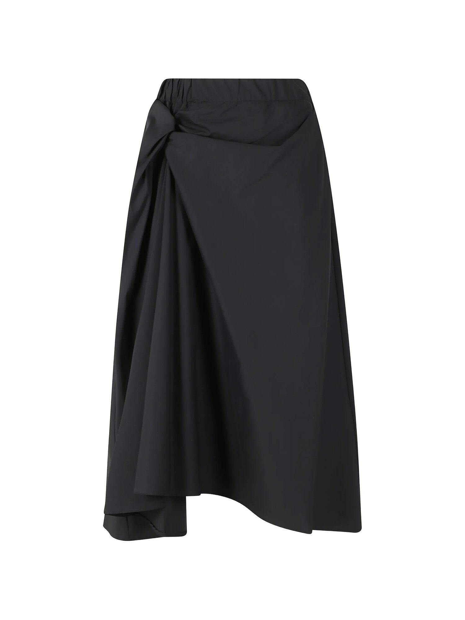 Юбка Knot-detail elasticated-waist midi skirt