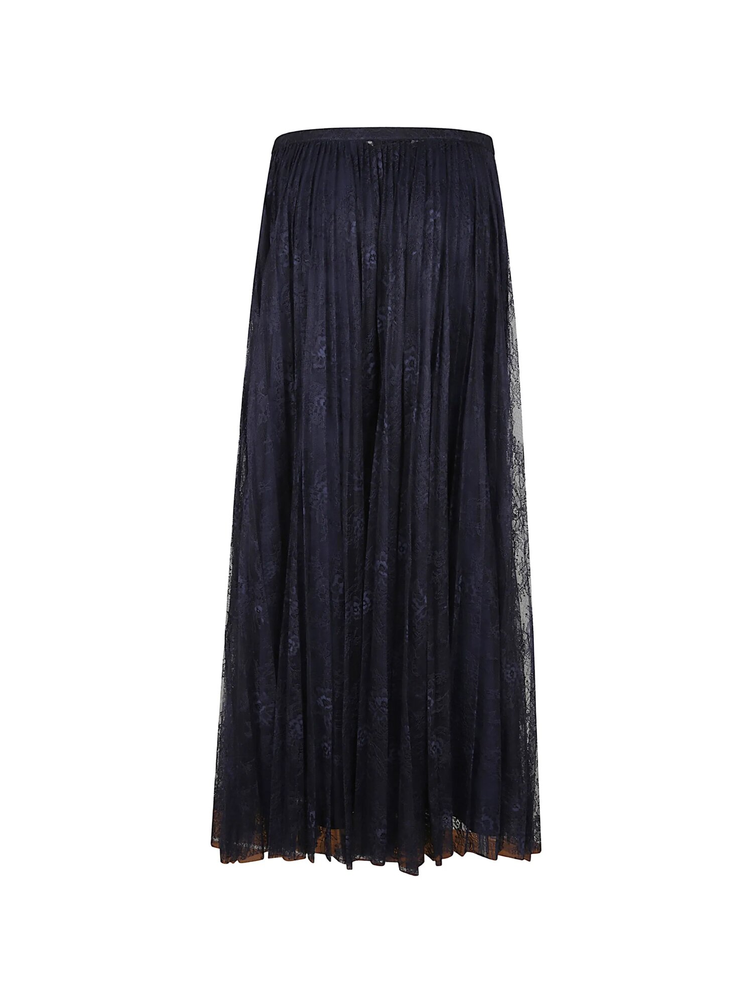 Юбка Alberta Ferretti Lace pleated skirt, размер 46 — фото 1