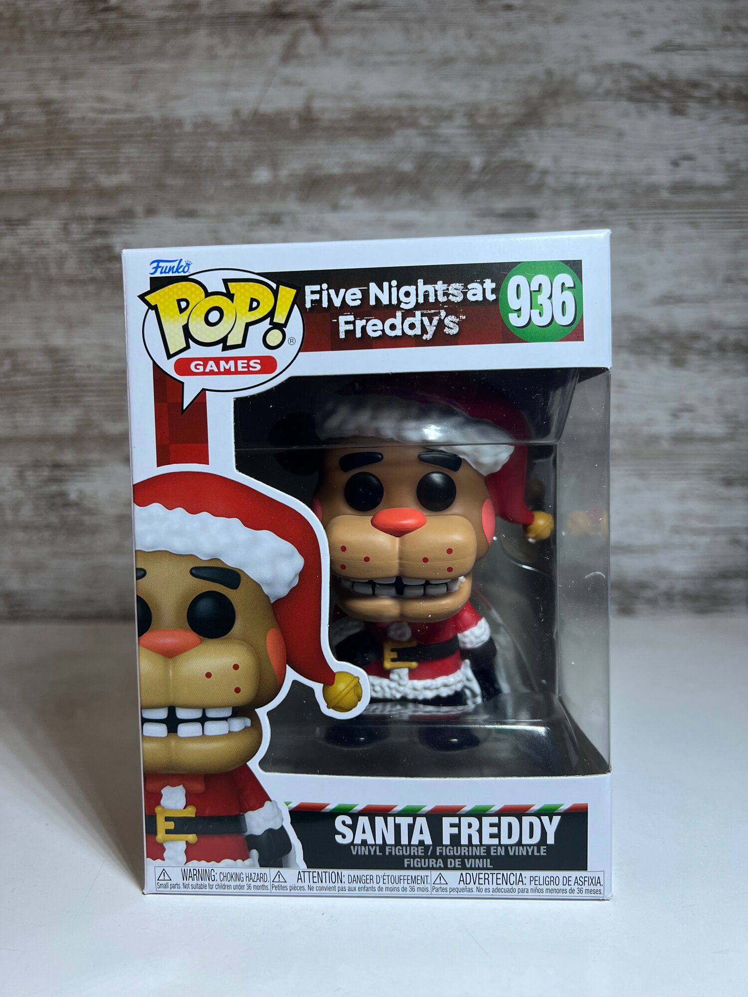 Фигурка Фанко Санта Фредди, Santa Freddy, Пять ночей с Фредди, Five Nights at Freddy’s, 10 см от Funko