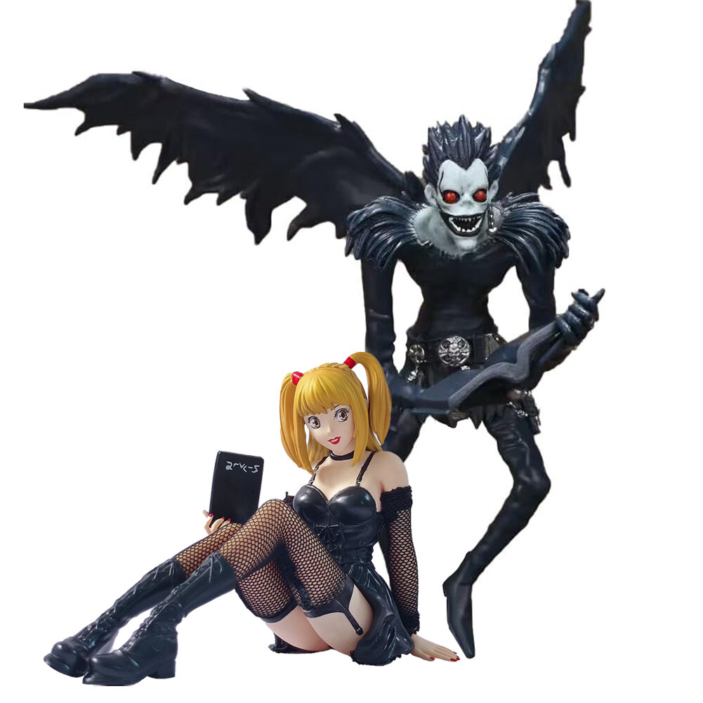 Фигурка Тетрадь Смерти Миса Аманэ, Рюк / Death Note Ryuk figure Misa Amane figurine 17см Подарки для болельщиков 2 шт, игрушки, MisaMisa, Настольные украшения