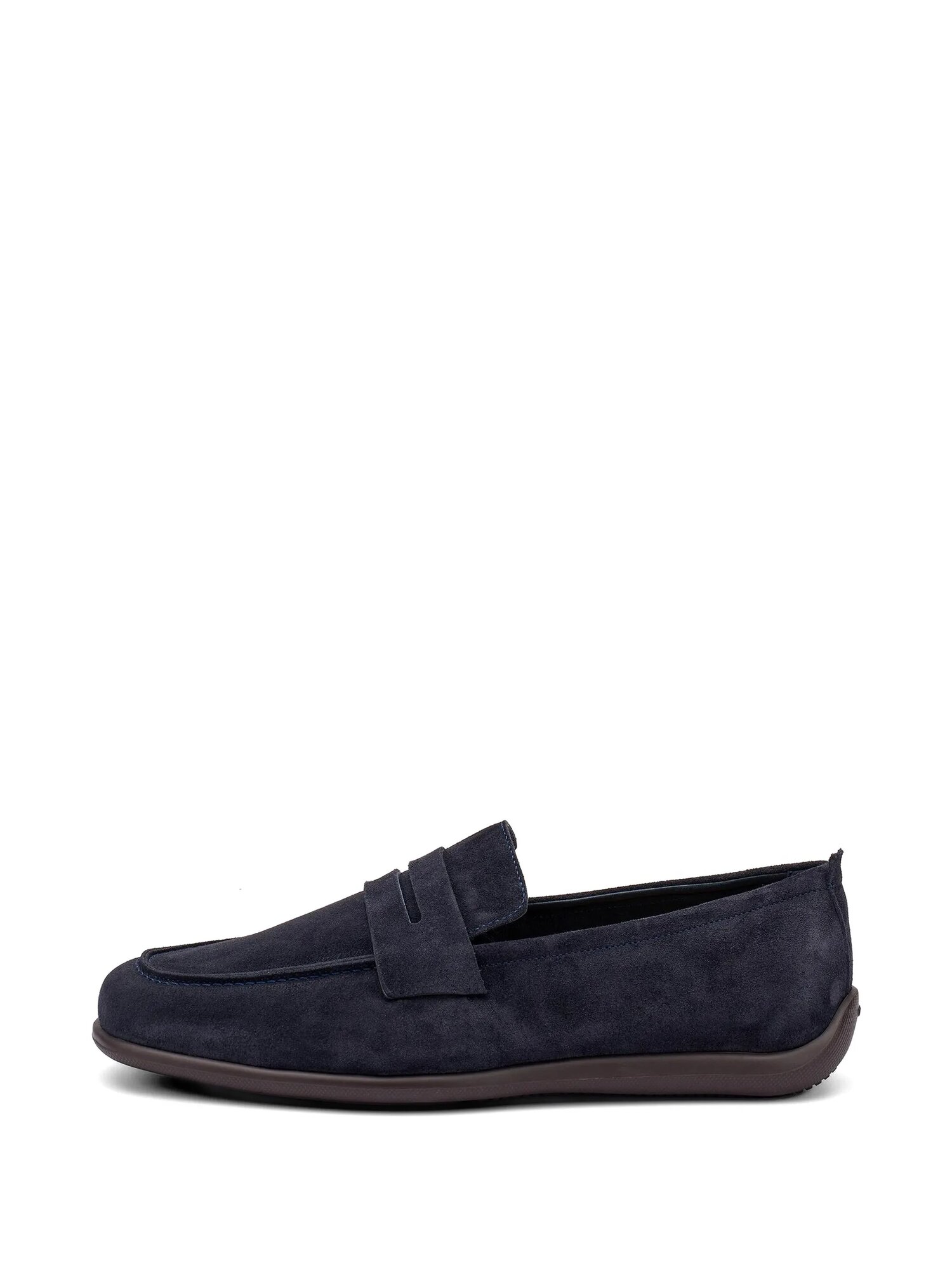 Лоферы Suede square-toe loafers