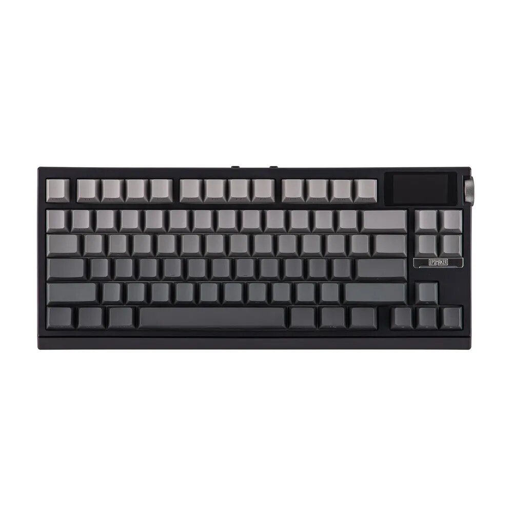 EPOMAKER Игровая клавиатура беспроводная EPOMAKER G84 PRO US Version-Black(Side-Printed), (Epomaker Creamy Jade), Английская раскладка, черный