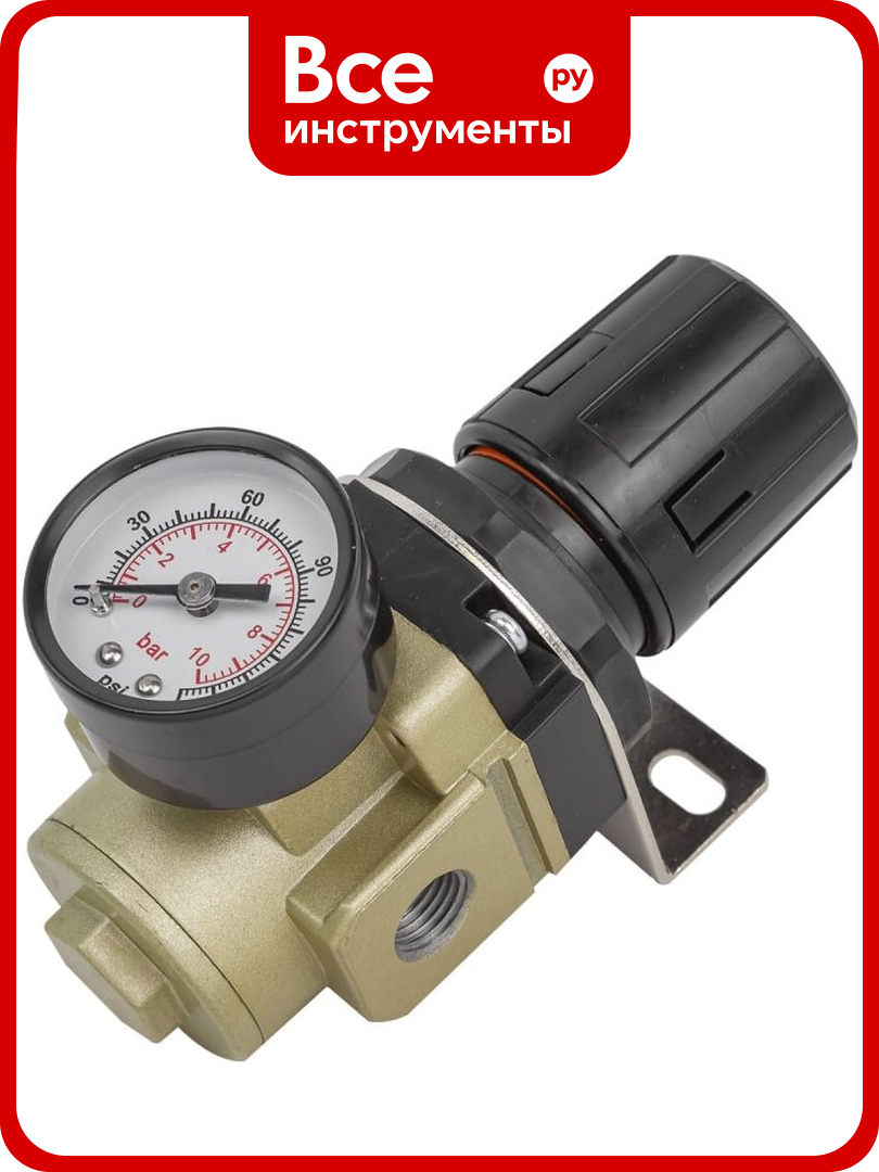 Регулятор давления воздуха 1/4" F x 1/4" F Rockforce RF-AR3000-02 54494