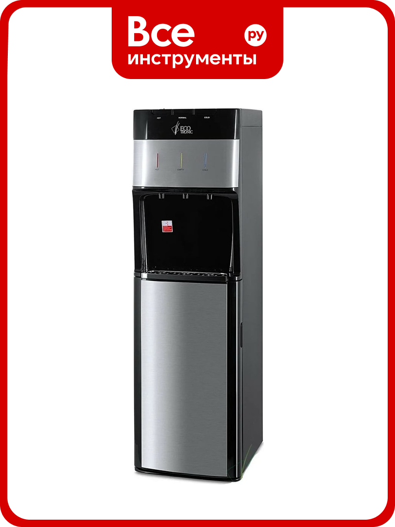 Кулер для воды ECOTRONIC M30-LXE black-silver+SS 12357 ETK12357/