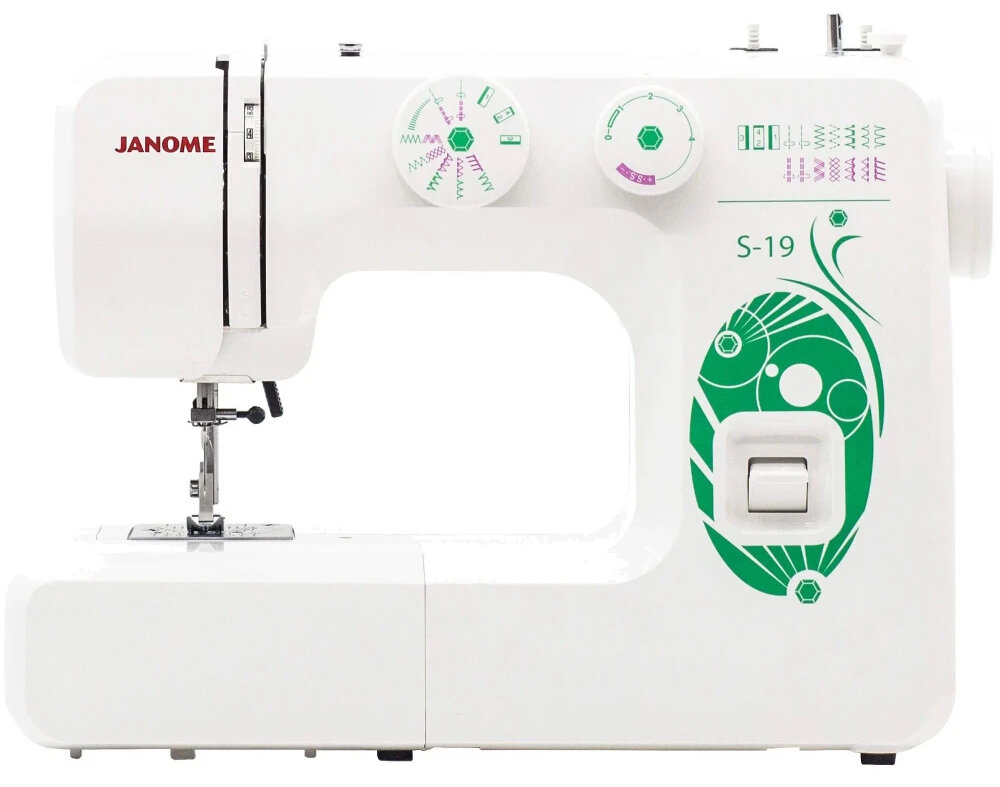 Машина электрическая швейная бытовая JANOME S-19