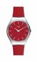 Наручные часы Swatch, красный/серебристый