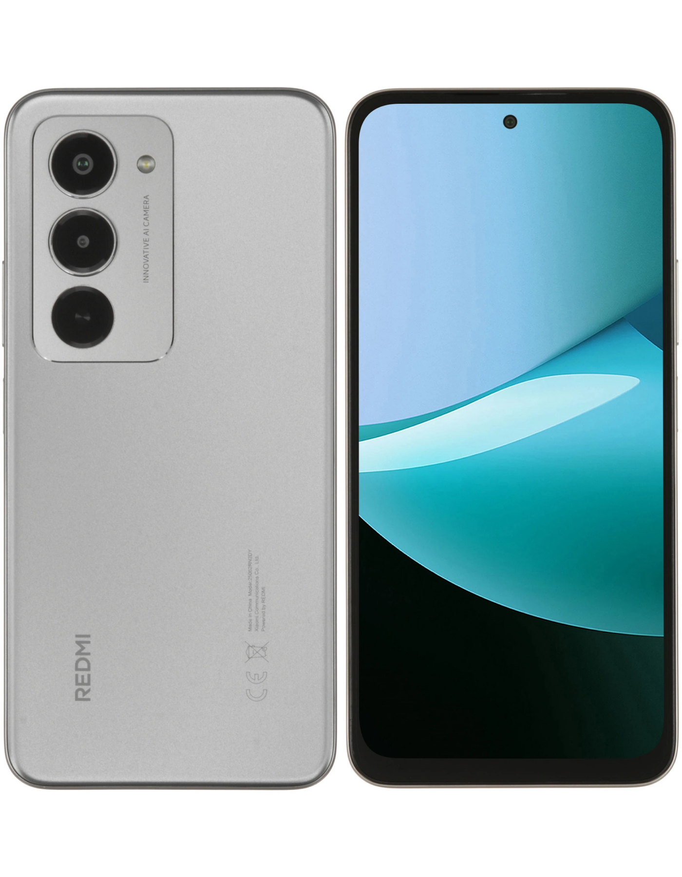 Смартфон Xiaomi Redmi 15 RU 8/256GB, экран 6.9, 2340 x 1080, камера 50МП, Серый
