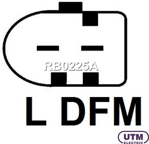 Регулятор генератора UTM RB0225A Vw Lt 28-35 98-06, MultIVan 96-03, T V 96-03, Audi A3, Tt, Ford Galaxy, Seat AlhambrA/Cordoba, Ibiza, Toledo, Skoda Fabia, Octavia