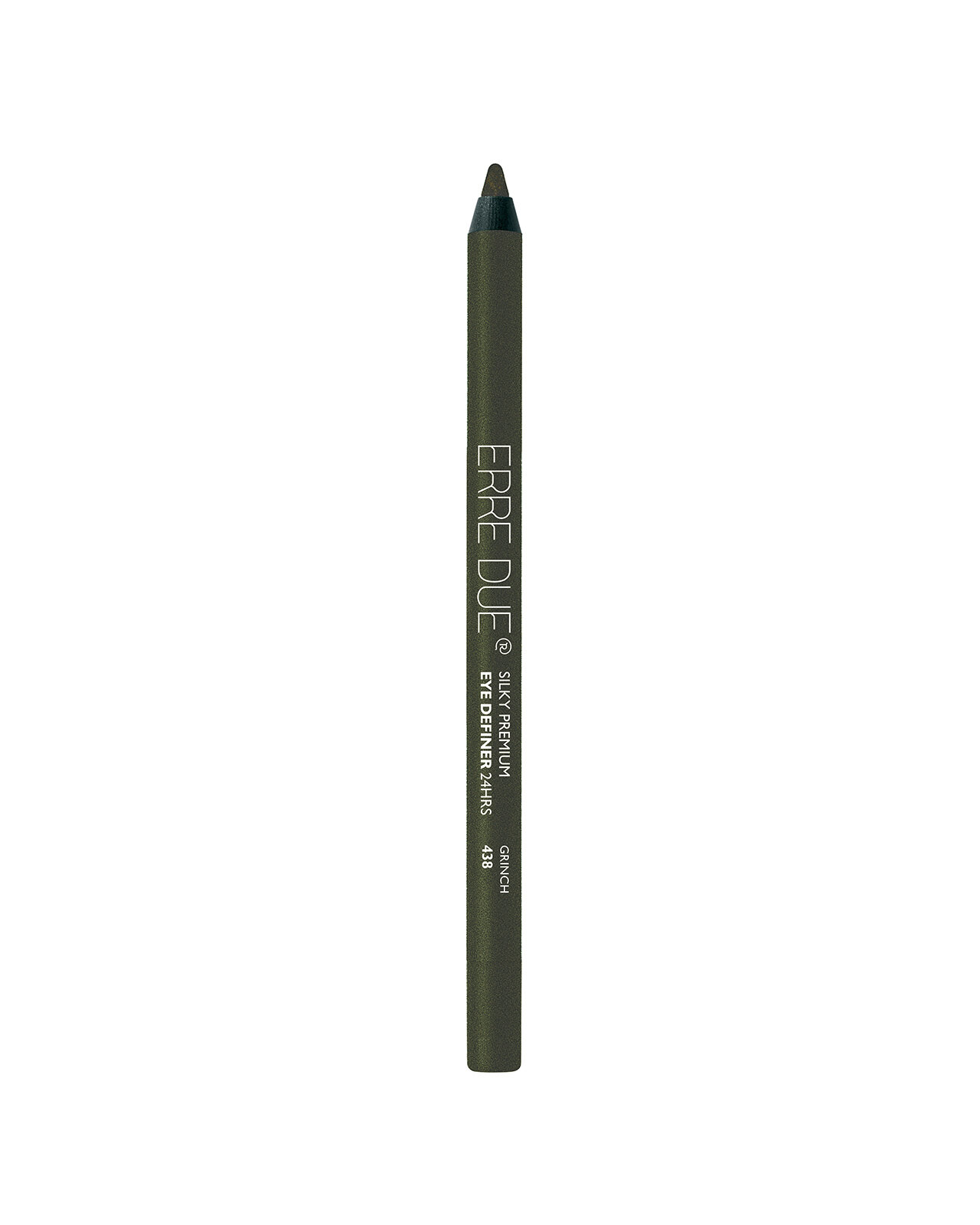 ERRE DUE SILKY PREMIUM EYE DEFINER 24HRS Карандаш для глаз стойкий 438 Grinch