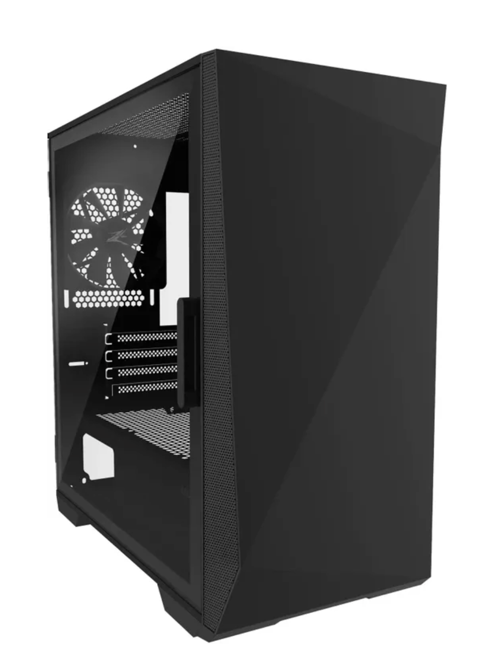 Корпус mATX Zalman Z1 Iceberg, Midi-Tower, без БП, черный