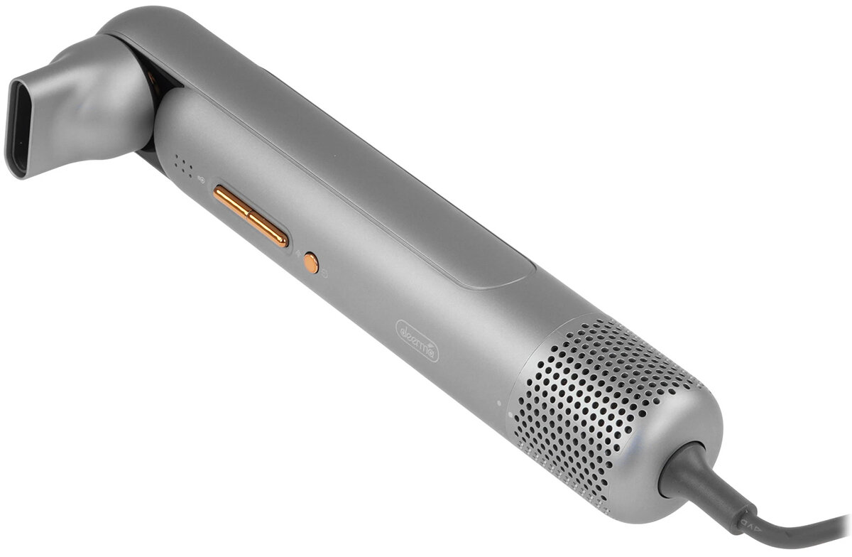 Фен DEERMA DEM-CF52W, 1200Вт, темно-серый, 3 скорости, 4 температурных режима, шнур 1,7м, магнитные насадки