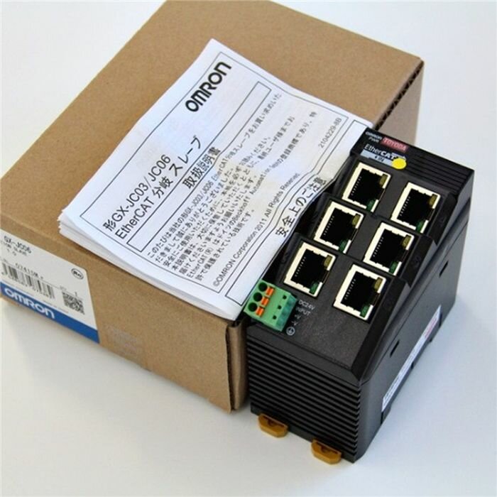 Модуль Omron EtherCAT 6 Port Junction Slave for Open Network Ethernet Module GX-JC06