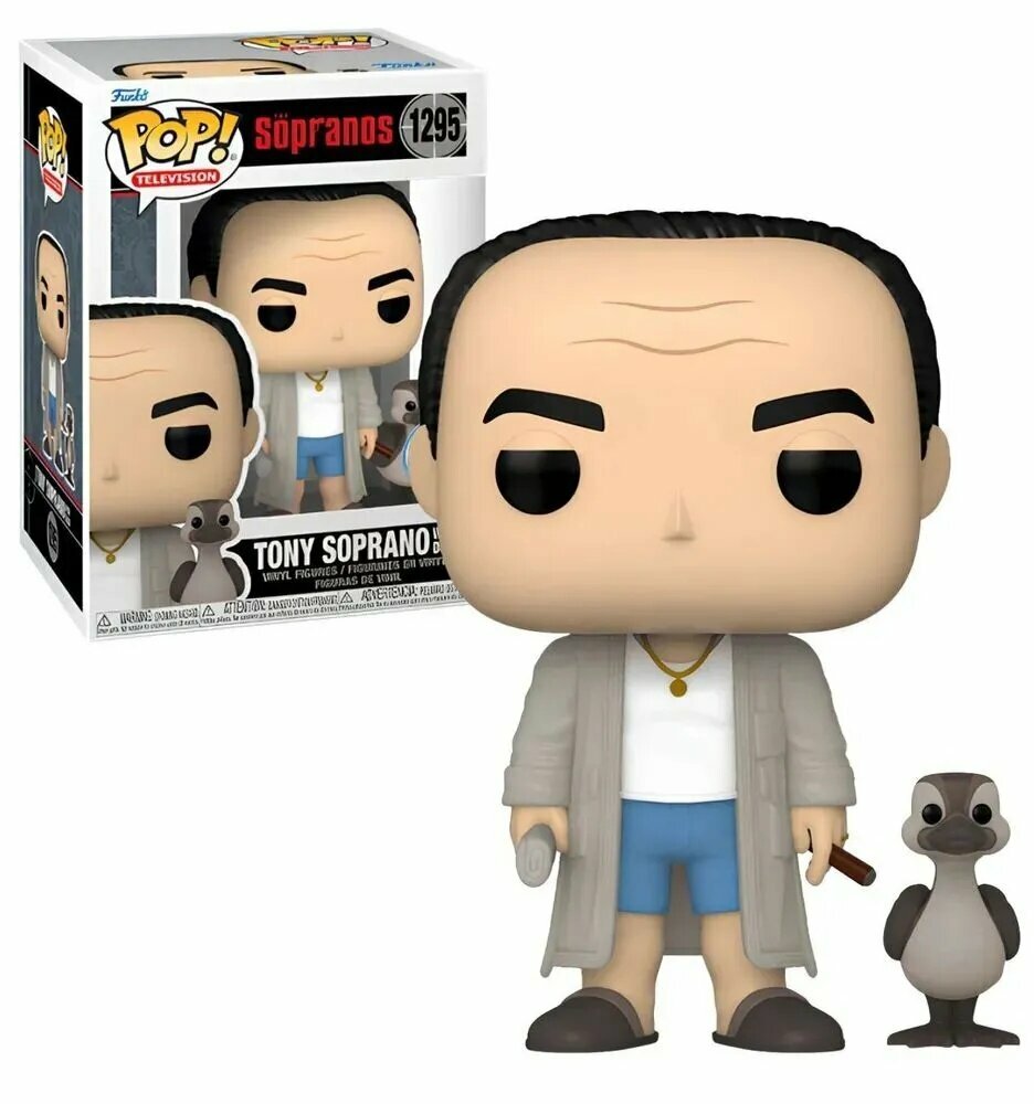 Фигурка Сопрано: Тони Сопрано с уткой / Sopranos Tony Soprano with Duck (10см) #1295