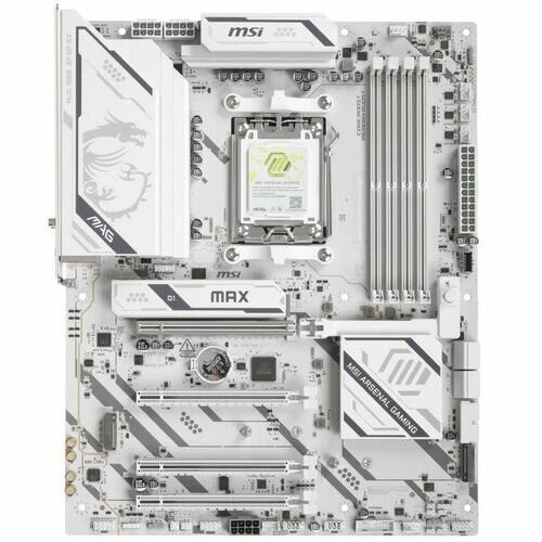 Материнская плата MSI MAG B850 GAMING PLUS MAX WIFI - AM5, AMD B850, 4xDDR5-5600 МГц, 1xPCI-Ex16, 3xM.2, ATX