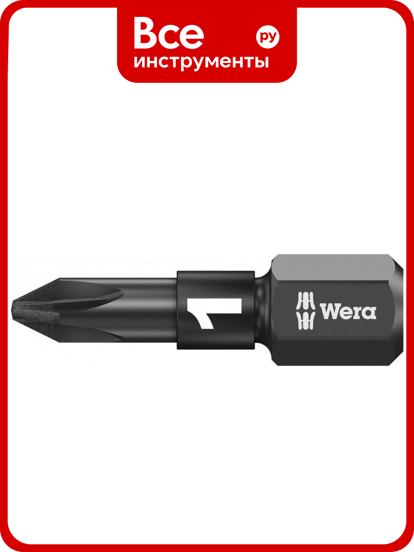Бита ударная PZ1 855/1 IMP DC Impaktor (25 мм; с держателем-еврослот) WERA WE-057620
