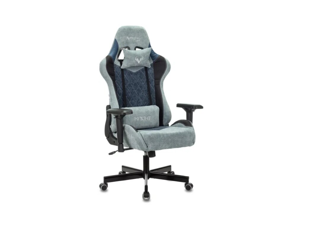Кресло Бюрократ VIKING 7 KNIGHT BL синий