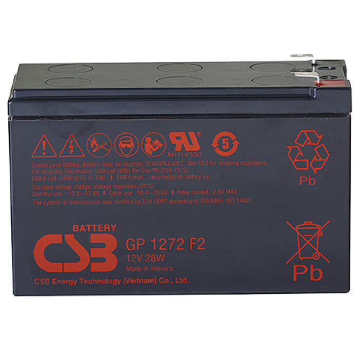 CSB GP1272 F2 Аккумулятор CSB 12V/28W